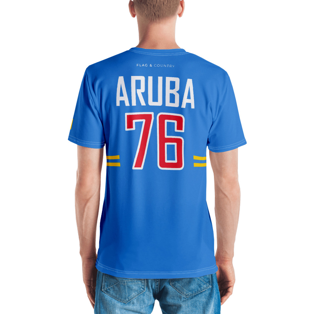 Aruba Men's T-shirt - Flag and Country