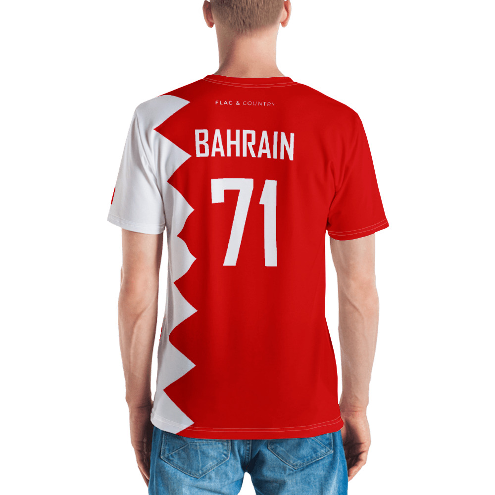 Bahrain Flag Men's T-shirt - Flag and Country