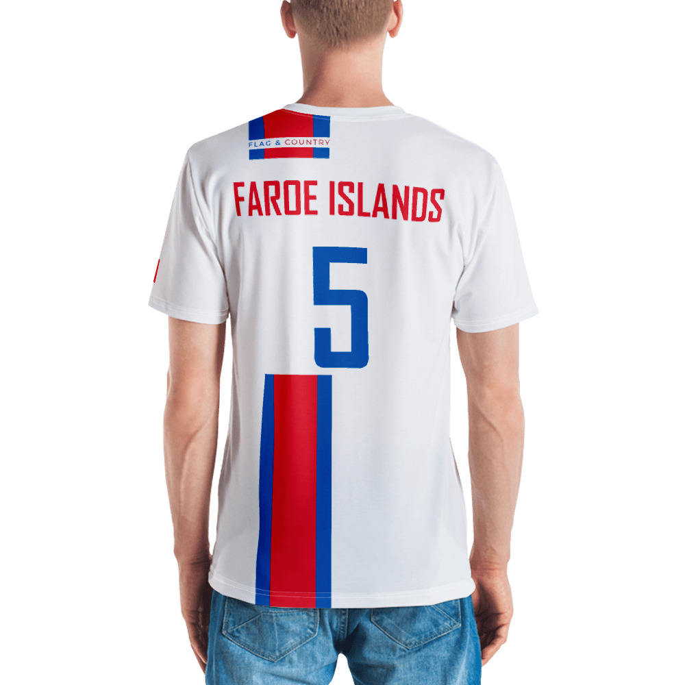 Faroe Islands Flag Men's T-shirt - Flag and Country