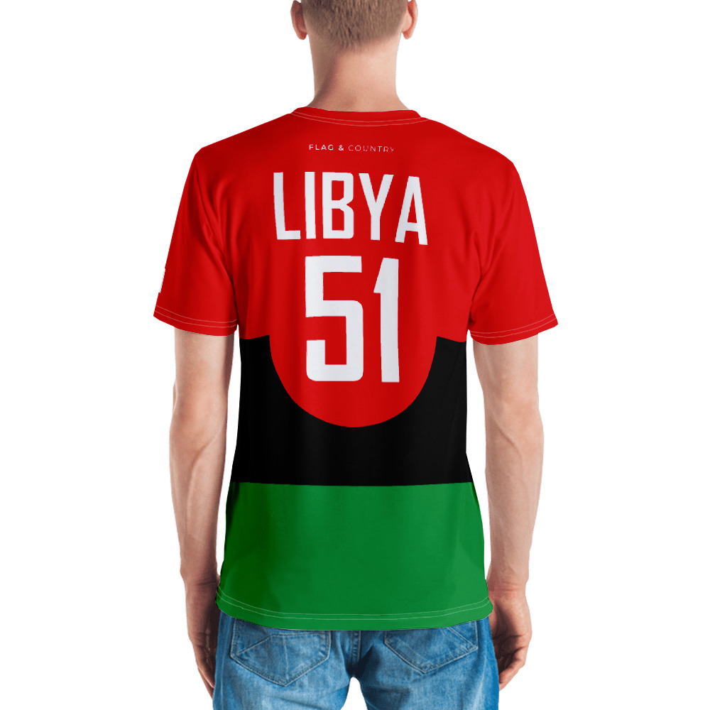 Libya Flag Men's T-shirt - Flag and Country