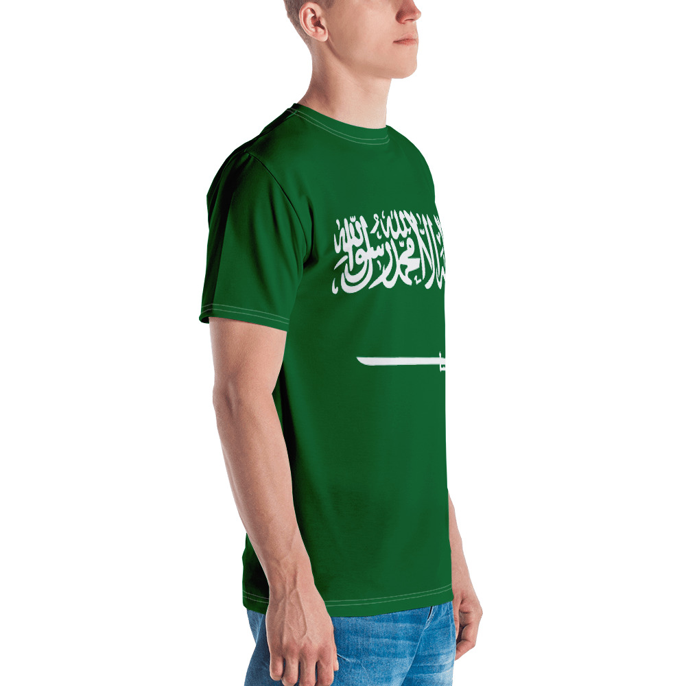 Saudi Arabia Flag Men's T-shirt - Flag and Country