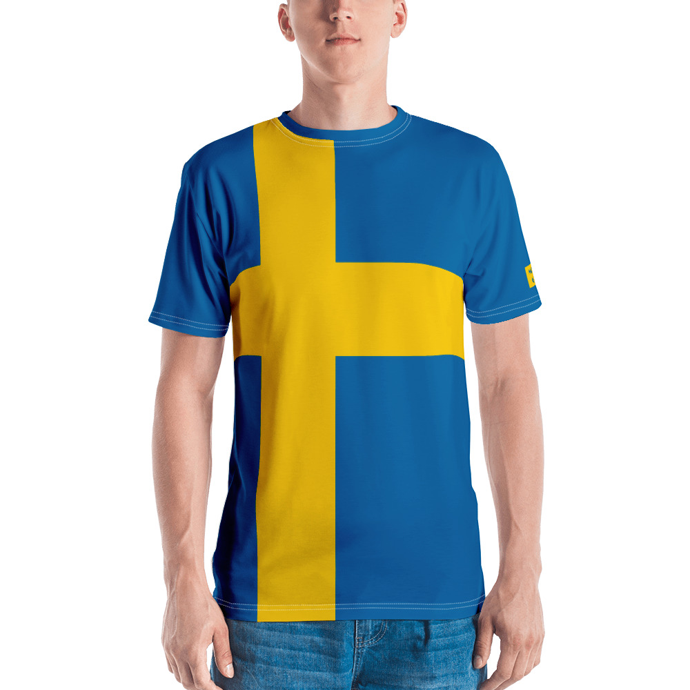 Sweden Flag Men's T-shirt - Flag and Country