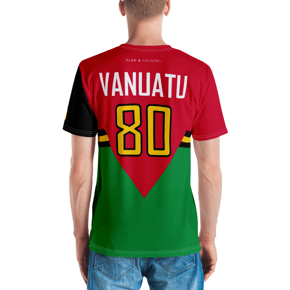 Vanuatu Flag Men's T-shirt - Flag and Country