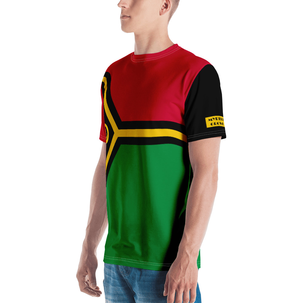 Vanuatu Flag Men's T-shirt - Flag and Country