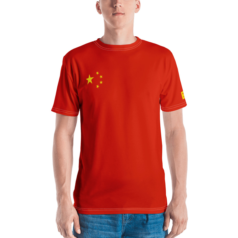 China Flag Men's T-shirt - Flag and Country